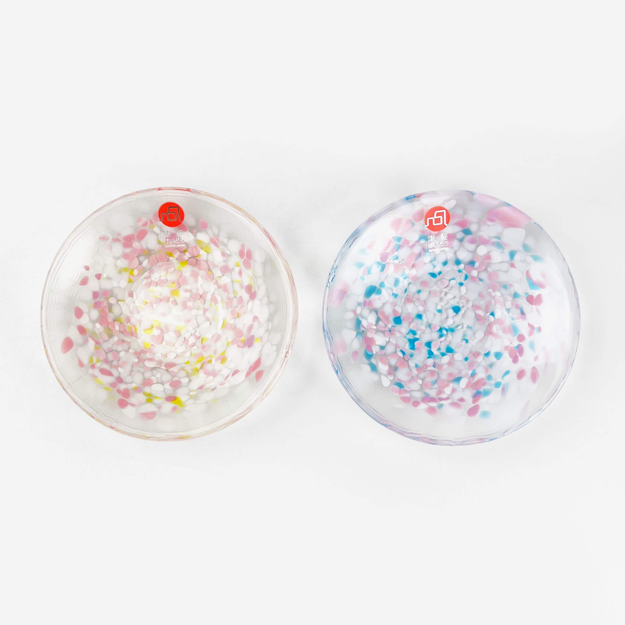 Tsugaru Vidro Glass Pair Dish (4"D) – UTSUWA NO YAKATA